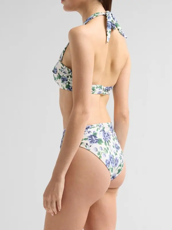 Peony Enamour Mid-high-cut Bikini Bottom