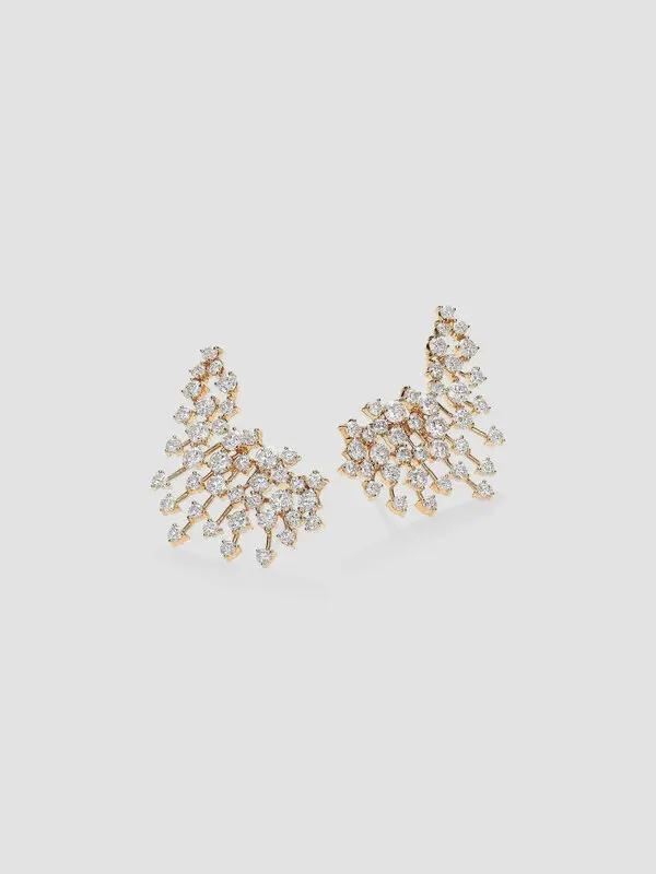 Hueb Luminus Diamond & 18k Yellow Earrings - Gold