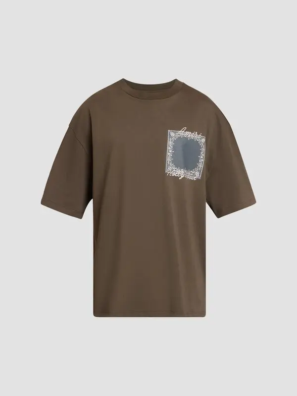 Amiri Ma Quad Bandana Oversized T-shirt