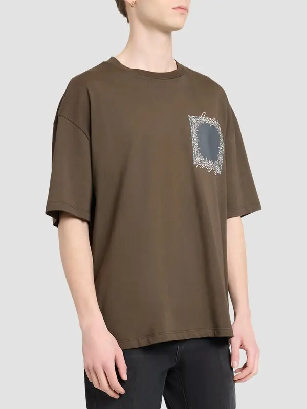 Amiri Ma Quad Bandana Oversized T-shirt