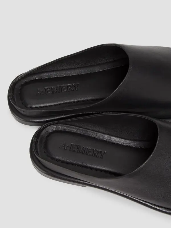 A.emery Spencer Leather Mules