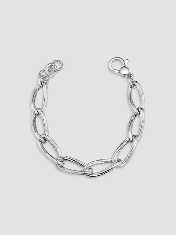 ORADINA Milanese Twist Link Bracelet In Sterling - Silver
