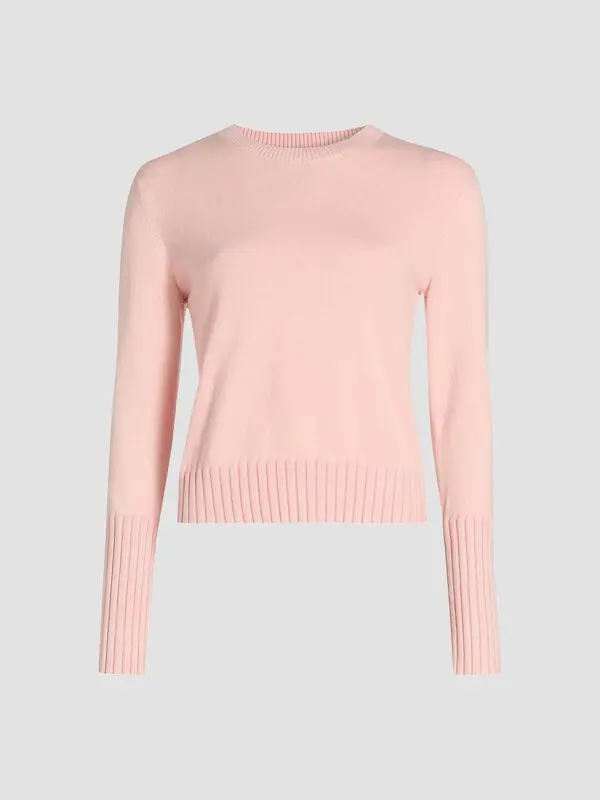 Guest In Residence Rib-knit Cotton-blend Sweater - Sprinkle