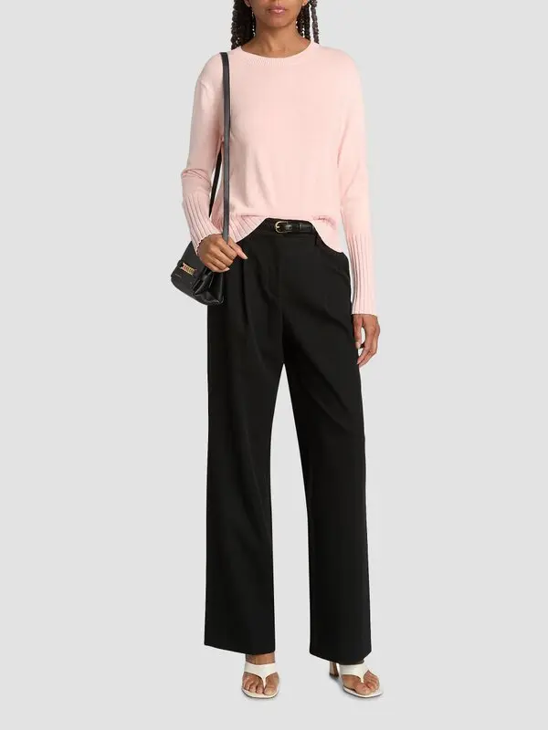 Guest In Residence Rib-knit Cotton-blend Sweater - Sprinkle