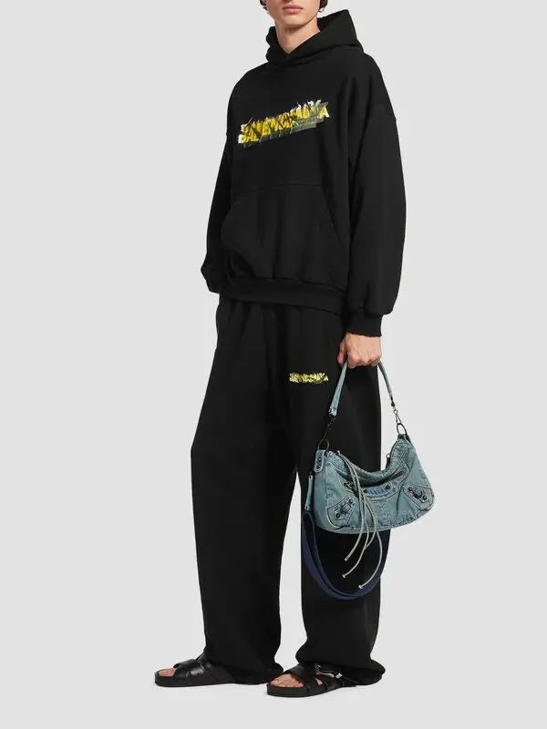 Balenciaga Messy Spray Fit Hoodie