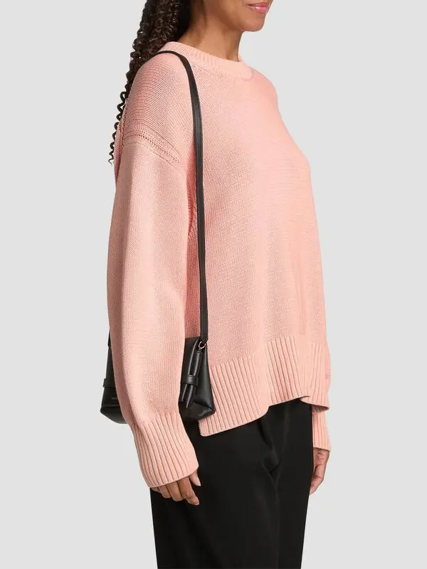 Guest In Residence Sunwash Cotton-cashmere Crewneck Sweater - Sprinkle