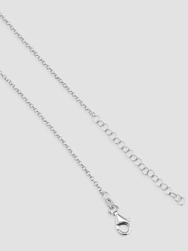 ORADINA Wrap Me Up Bow Pendant Necklace In Sterling
