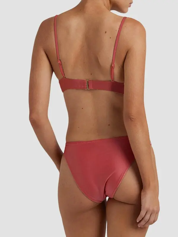 Peony Tapestry Everlasting Ruched Balconette Bikini Top
