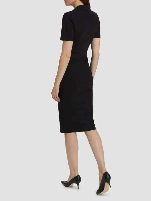 Chiara Boni La Petite Robe Shihi Belted Cocktail Dress