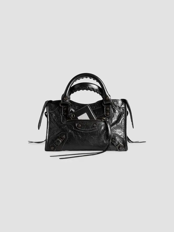 Balenciaga Le City Crossbody Bag - Black