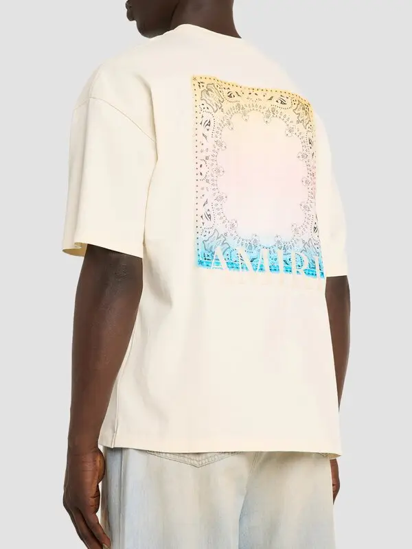 Amiri Grad Ma Check Patch Skate T-shirt