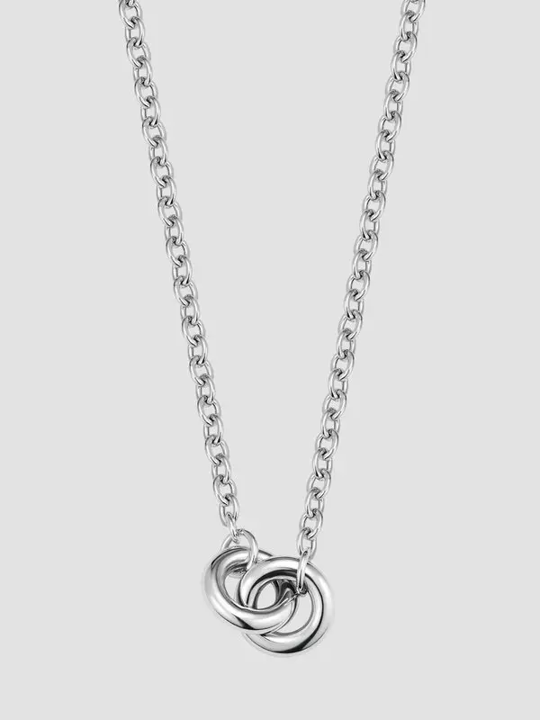 ORADINA Together Pendant Necklace In Sterling