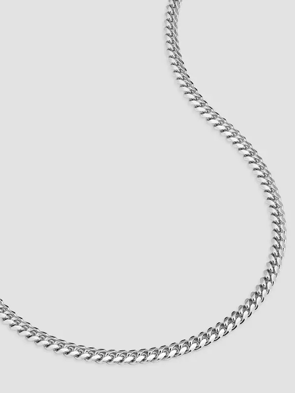 ORADINA Cuban Bold Chain In Sterling