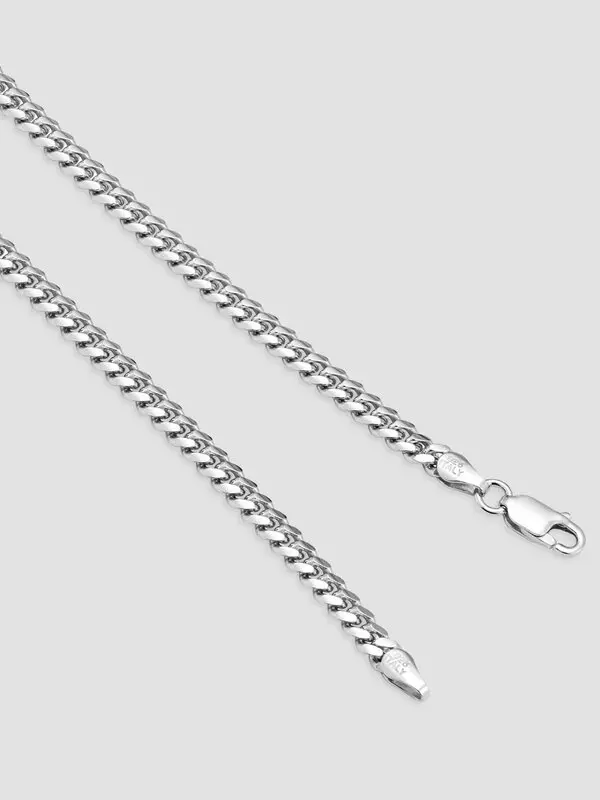 ORADINA Cuban Bold Chain In Sterling