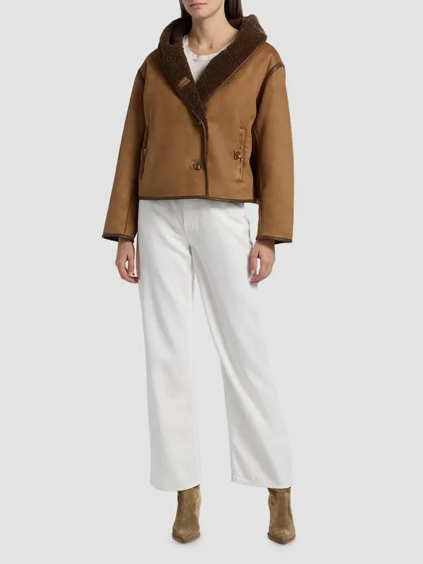 DH New York Madylen Faux Sherpa Jacket