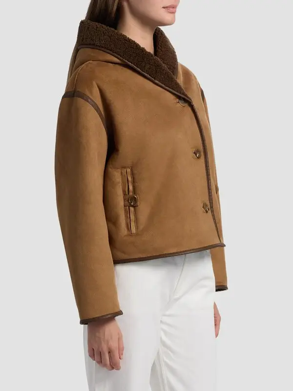 DH New York Madylen Faux Sherpa Jacket