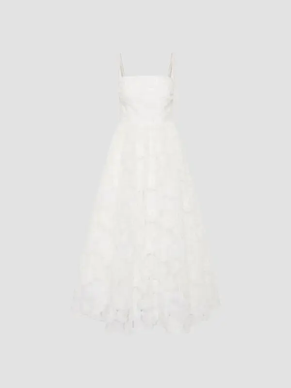 Rebecca Vallance Deliah High-waisted Midi-dress