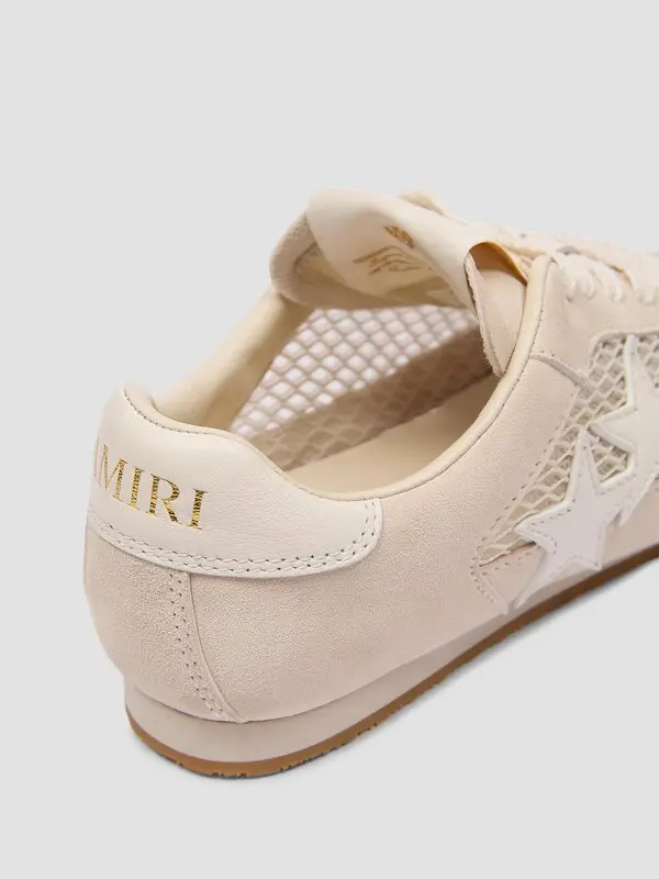 Amiri Pacific Flat Suede & Mesh Low-top Sneakers