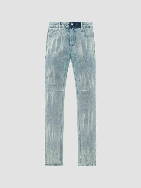 RtA Chaparral Clayton Printed Skinny Jeans - Sky