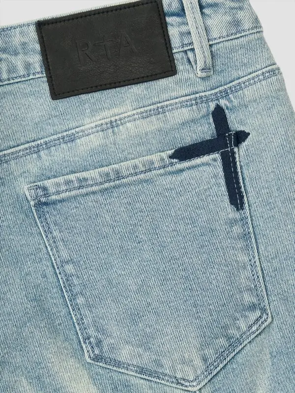 RtA Chaparral Clayton Printed Skinny Jeans