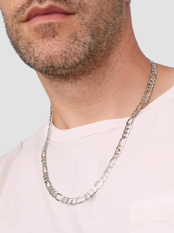ORADINA Founders Figaro Chain In Sterling