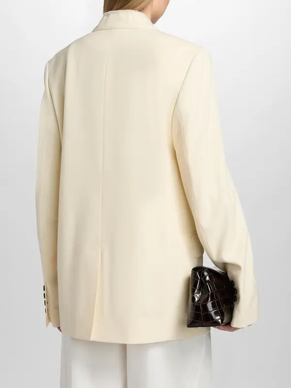 TOTEME Raw Lapel Jacket