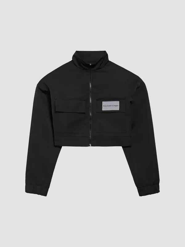 Balenciaga Cropped Tracksuit Jacket