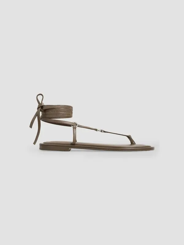 A.emery Tesni Leather Sandals - Sable