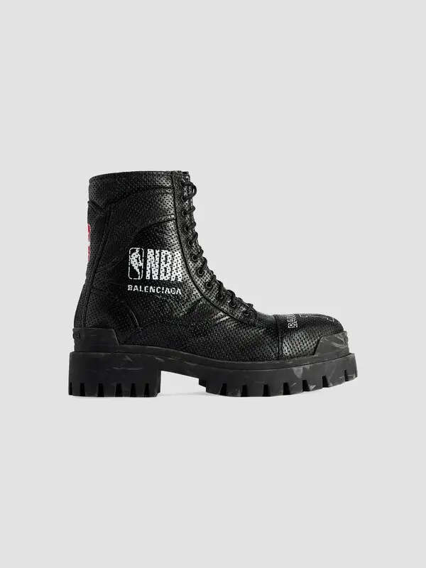 Balenciaga X Nba Collaboration Combat Strike Boots