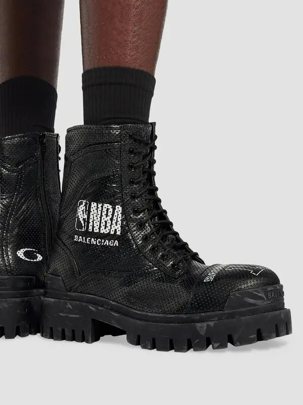 Balenciaga X Nba Collaboration Combat Strike Boots