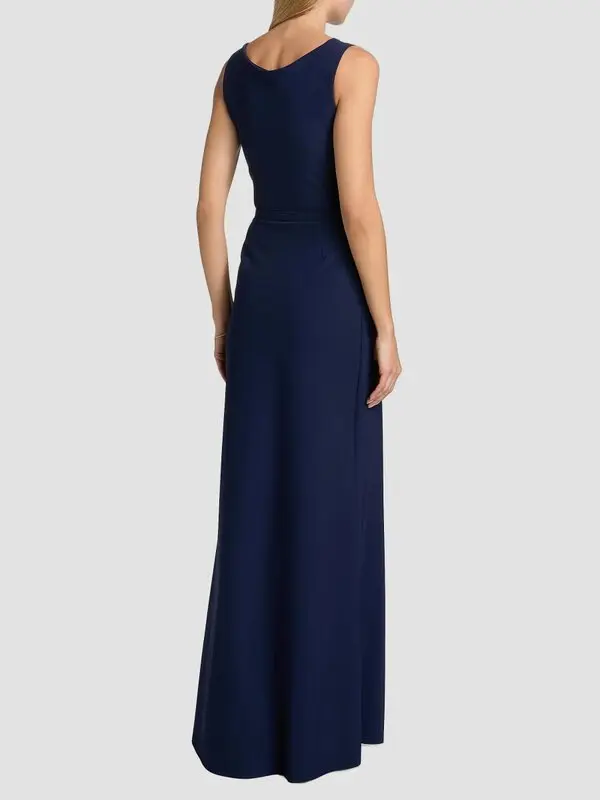 Chiara Boni La Petite Robe Heiha Surplice Belted Gown