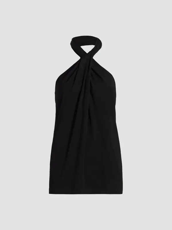 TOTEME Twisted Jersey Halter Top