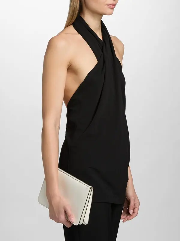 TOTEME Twisted Jersey Halter Top