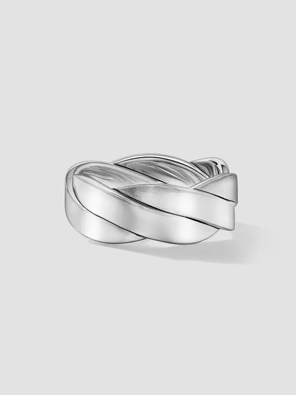 David Yurman Dy Helios Band Ring In Sterling 9mm