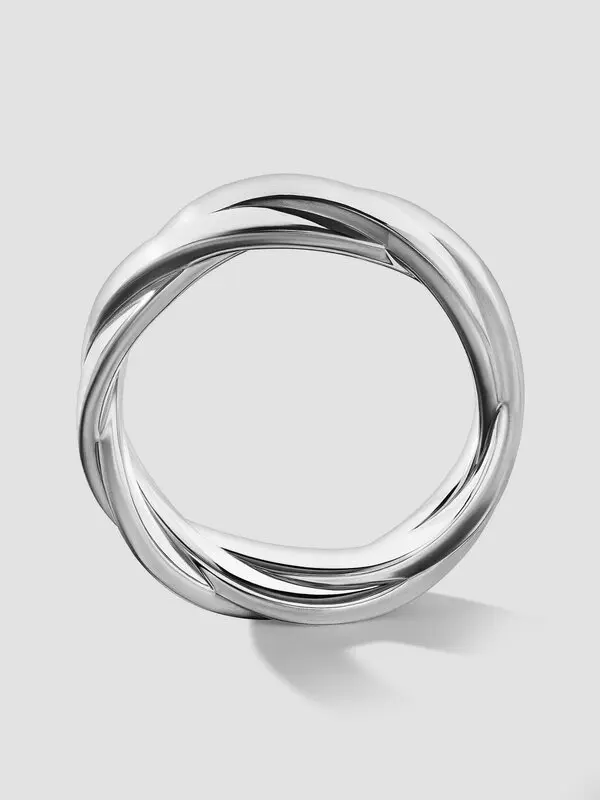 David Yurman Dy Helios Band Ring In Sterling 9mm