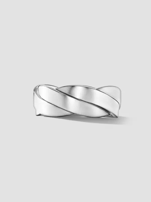 David Yurman Dy Helios Band Ring In Sterling 9mm