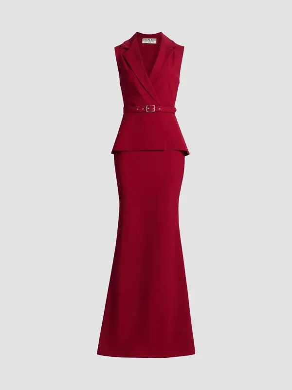 Chiara Boni La Petite Robe Thadira Jersey Sleeveless Gown