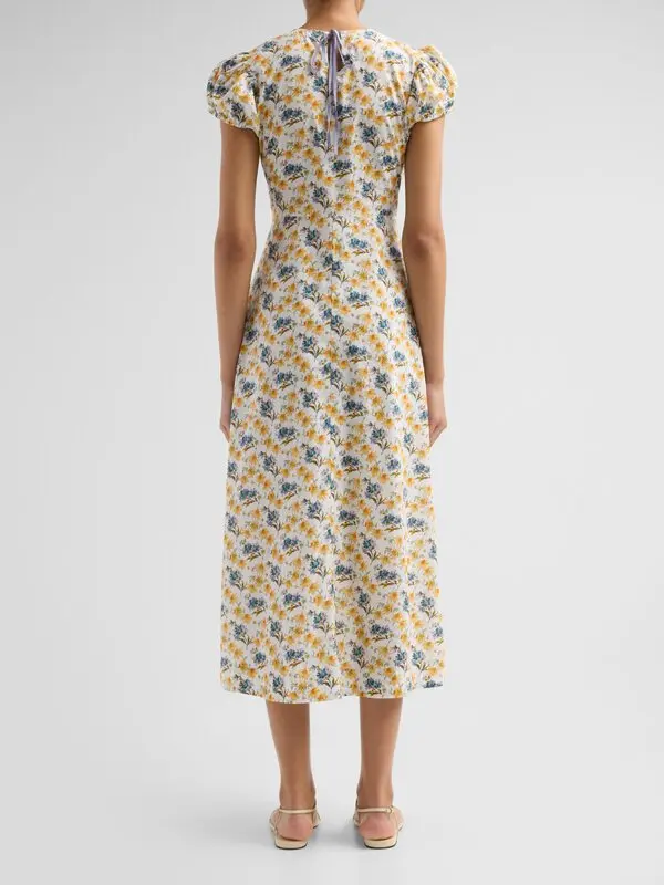 DÔEN Rhodia Printed Midi Dress