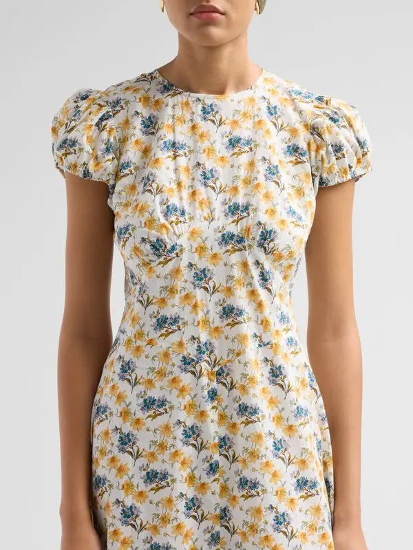 DÔEN Rhodia Printed Midi Dress