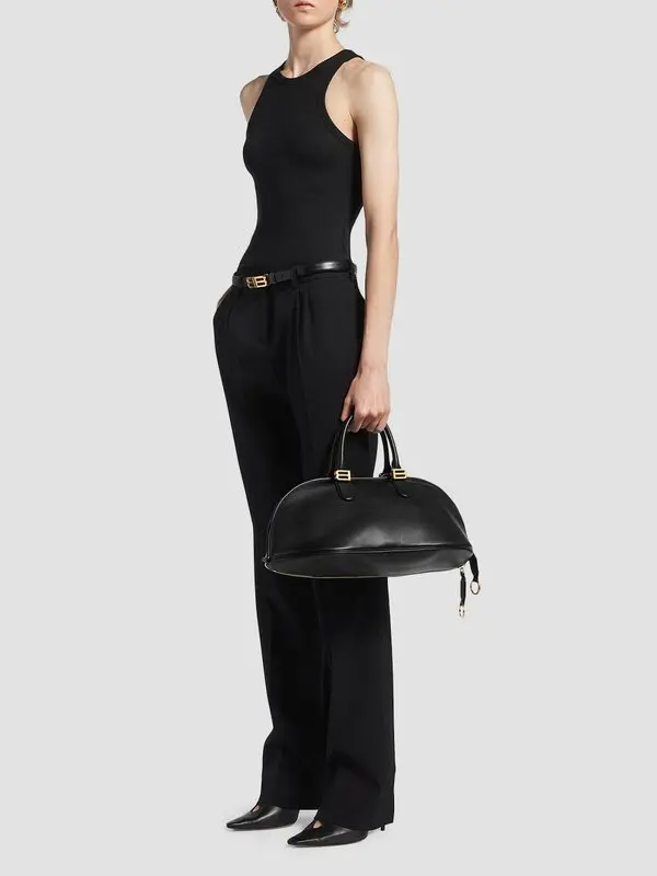 Balenciaga Bolero Bowling Top Handle Bag