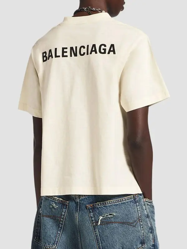 Balenciaga Back T Shirt Fit