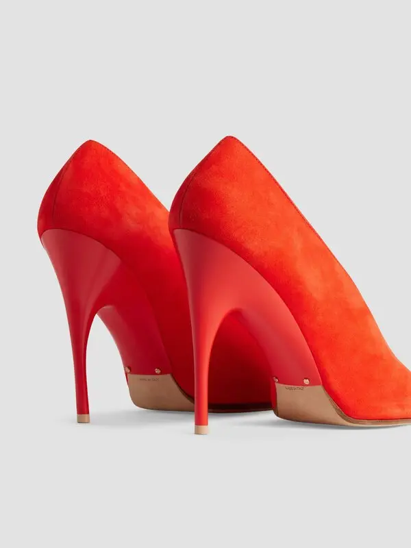Balenciaga Duchesse Pumps - Orange
