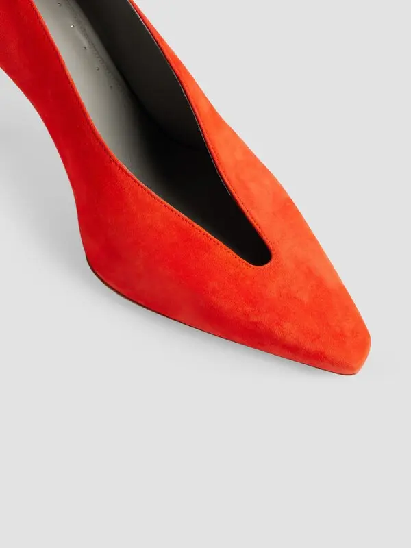 Balenciaga Duchesse Pumps - Orange