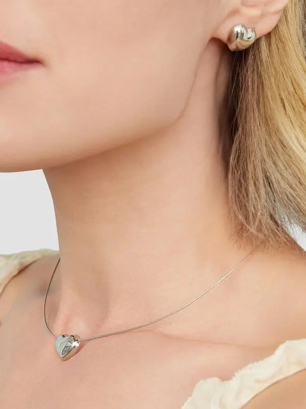 ORADINA Lover Pendant Necklace In Sterling