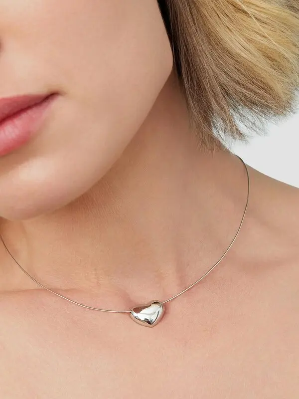 ORADINA Lover Pendant Necklace In Sterling