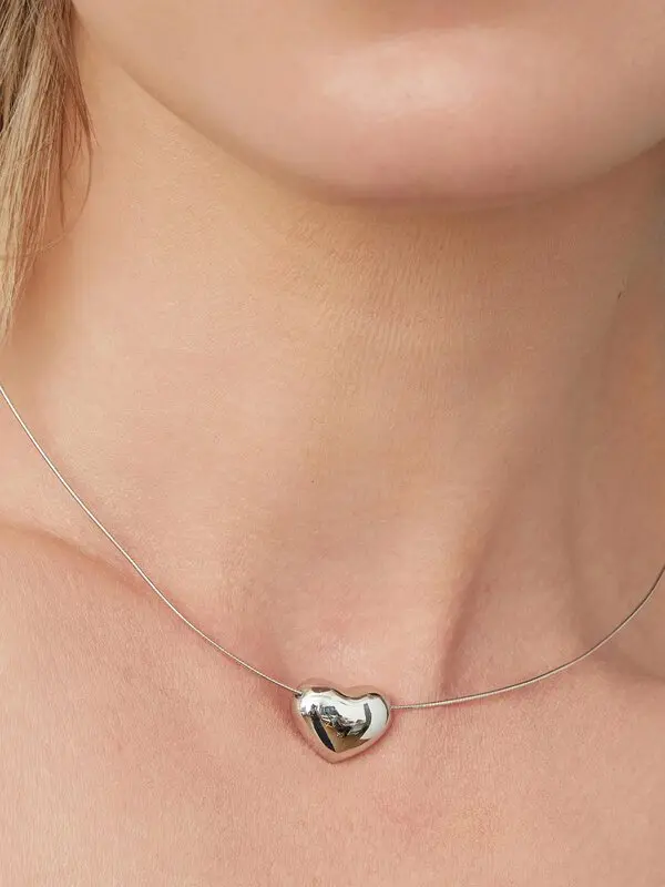 ORADINA Lover Pendant Necklace In Sterling