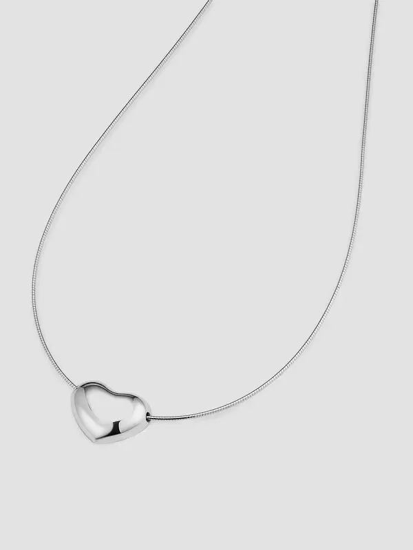 ORADINA Lover Pendant Necklace In Sterling