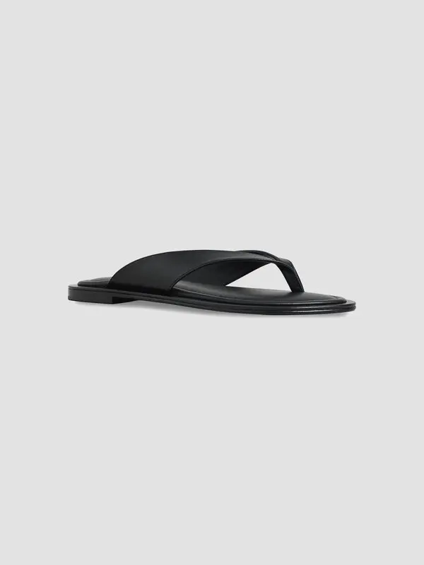 A.emery Viola Leather Sandals - Black