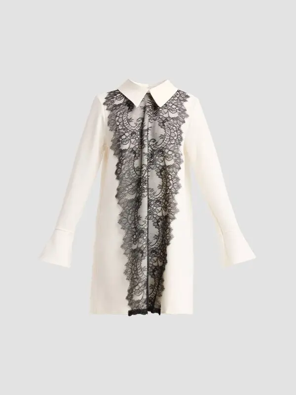 ALEMAIS Phyllis Lace Mini Dress