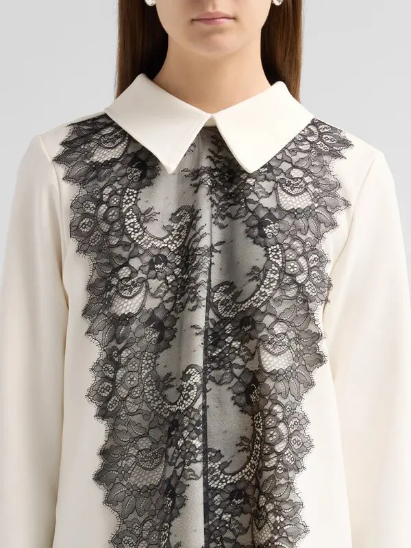 ALEMAIS Phyllis Lace Mini Dress
